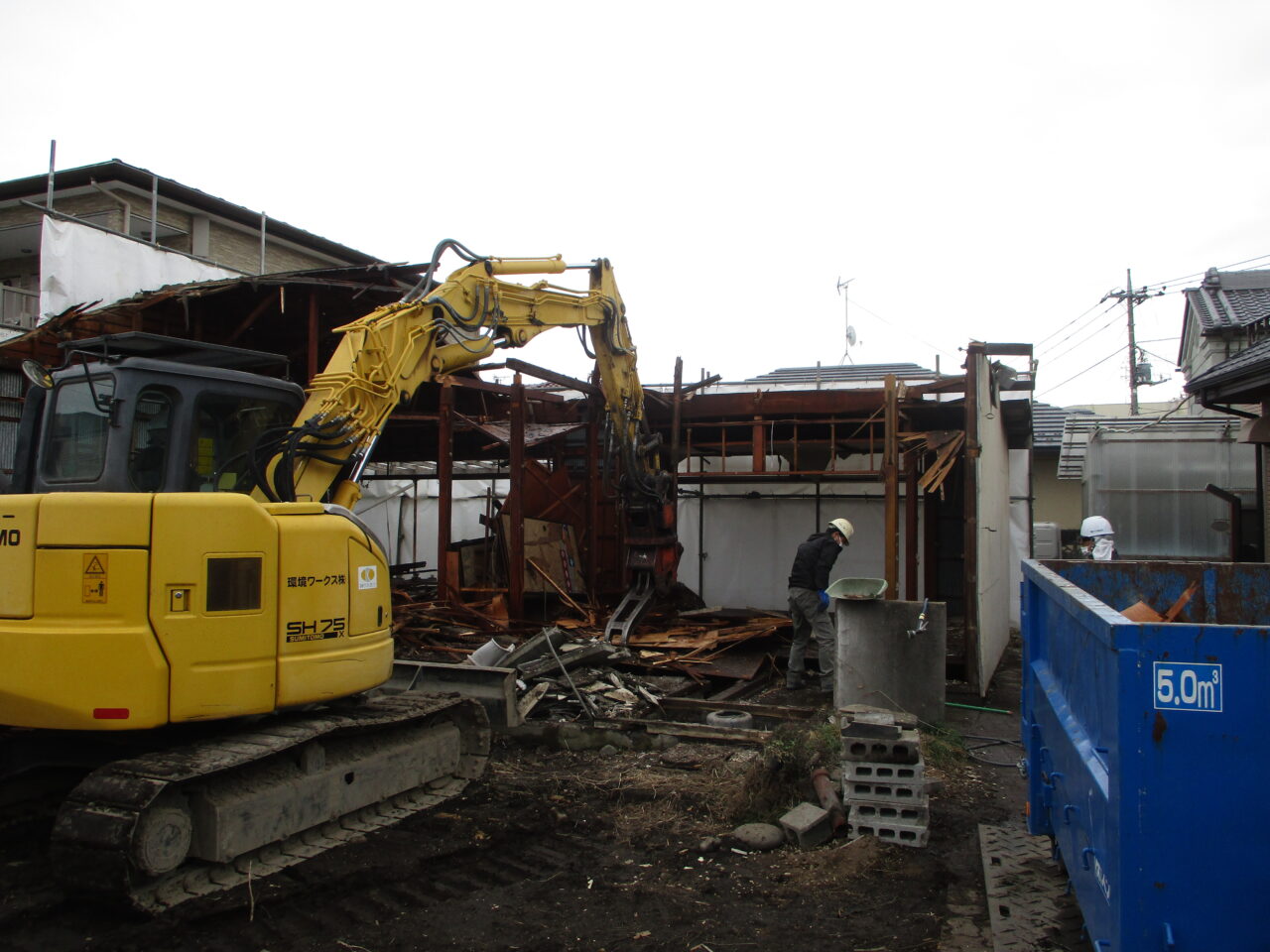 【公式】環境ワークス株式会社｜群馬県前橋市の家屋解体・大規模解体