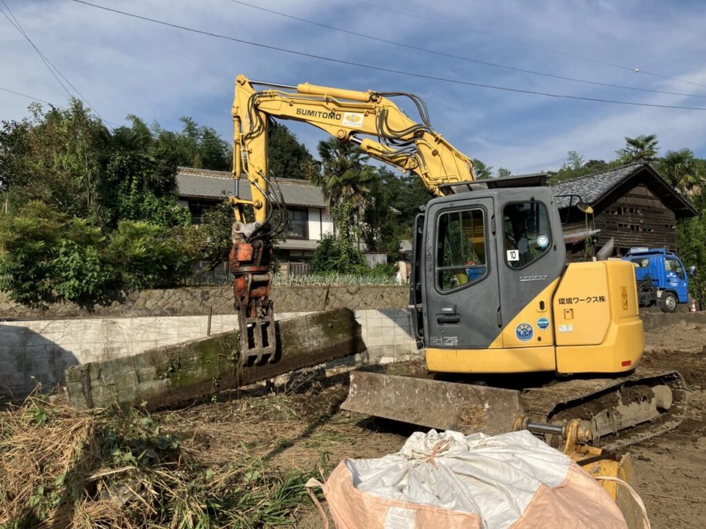 群馬県渋川市Y様ハウス コンクリートブロック造1階建て 解体工事 - 環境ワークス株式会社
